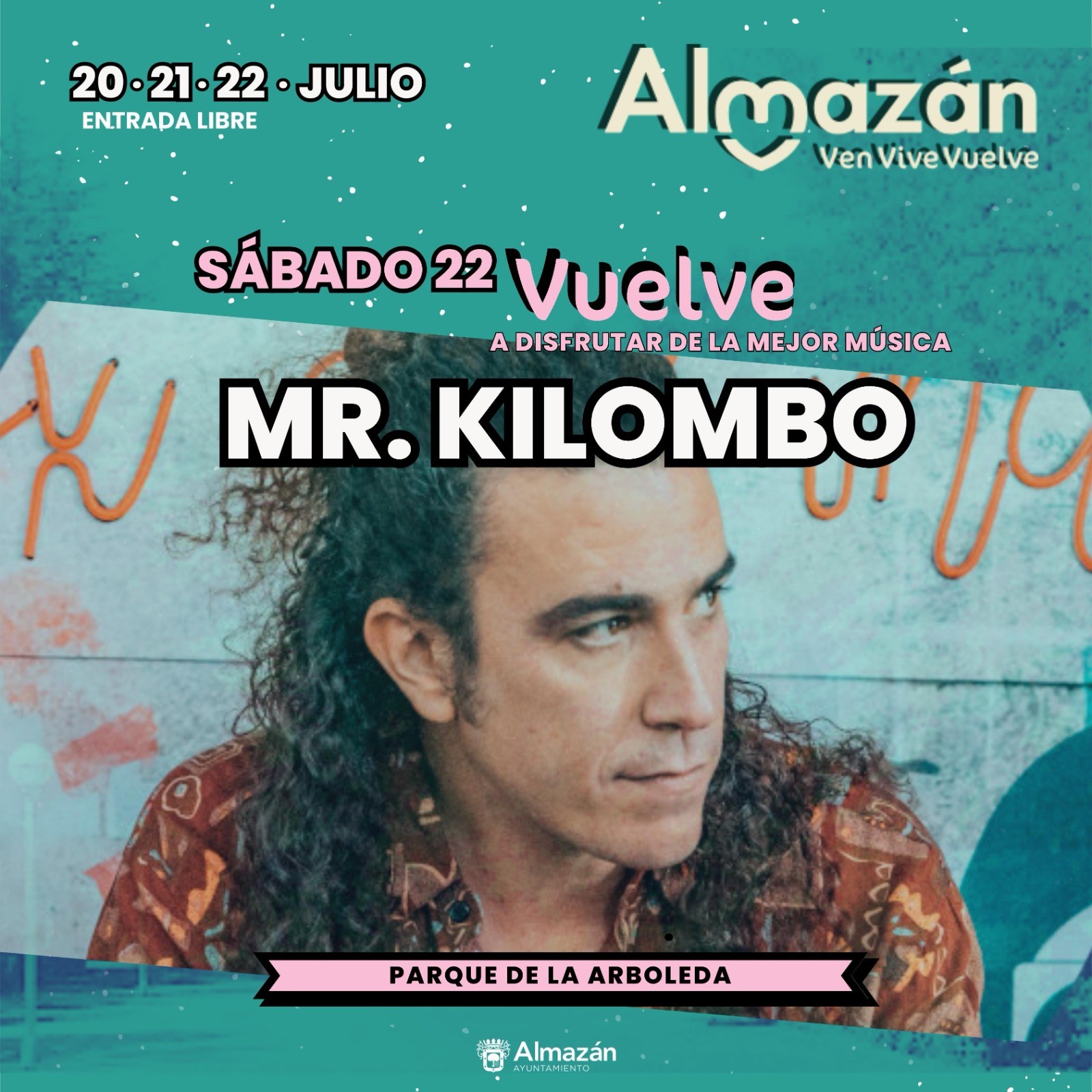 Festival Almazán Ven Vive Vuelve 2023 - Ayuntamiento de Almazán